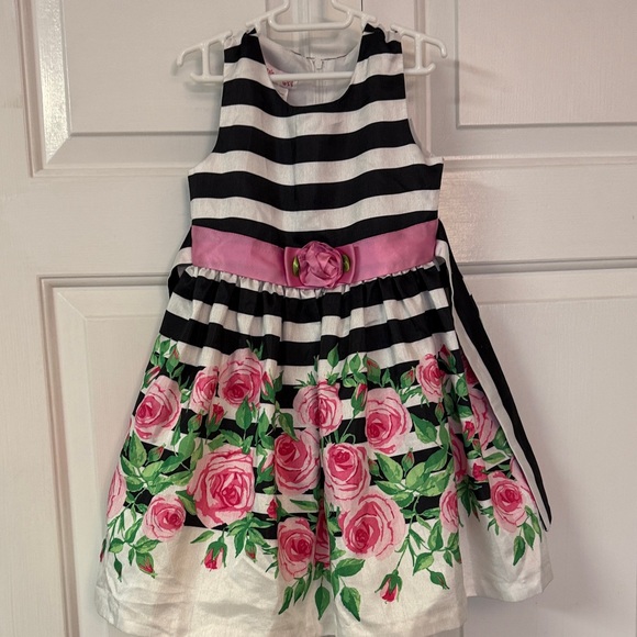 Jessica Ann | Dresses | Jessica Ann Black And White Striped Dress With ...